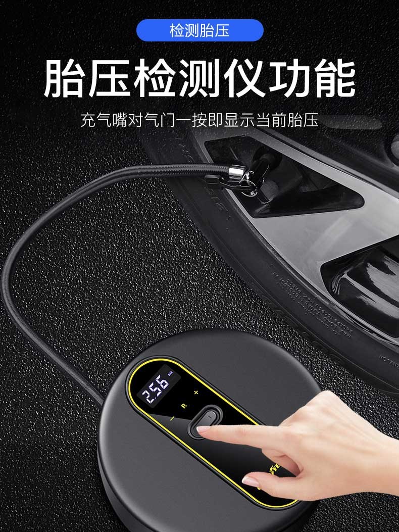 Goodyear Air Pump Car 12V - Portable Automatic Tire Inflator