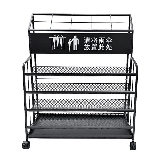 Umbrella storage rack storage bucket large hotel lobby classroom door ...