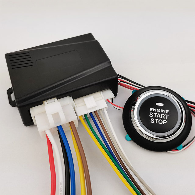 Upgraded car one-click start modified remote control remote starter ...