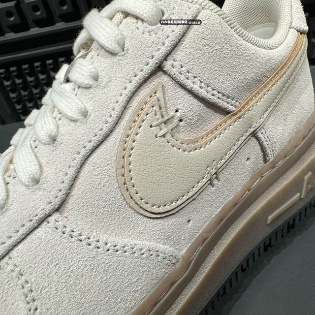 Nike Air Force No. 1 men's shoes Air Force 1 Luxe AF1 thick bottom low ...