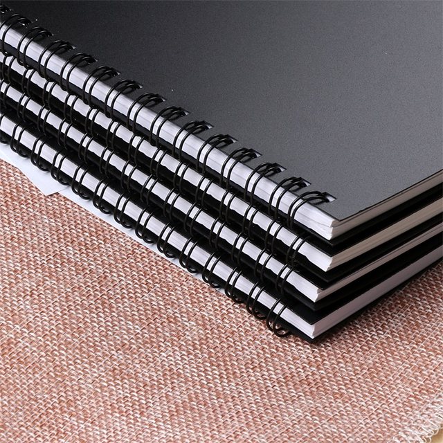 Shenshi coil notebook coil B5 office notebook black business notebook ...
