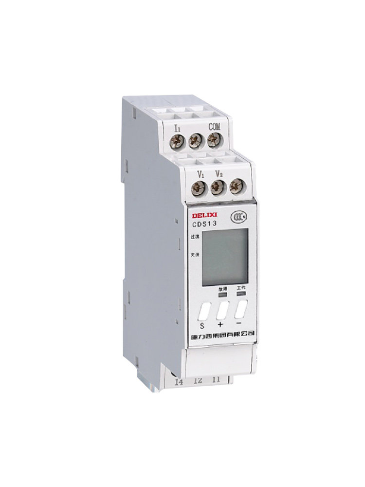 Relais de courant Delixi CDS13 - Protecteur sous-intensité 220V