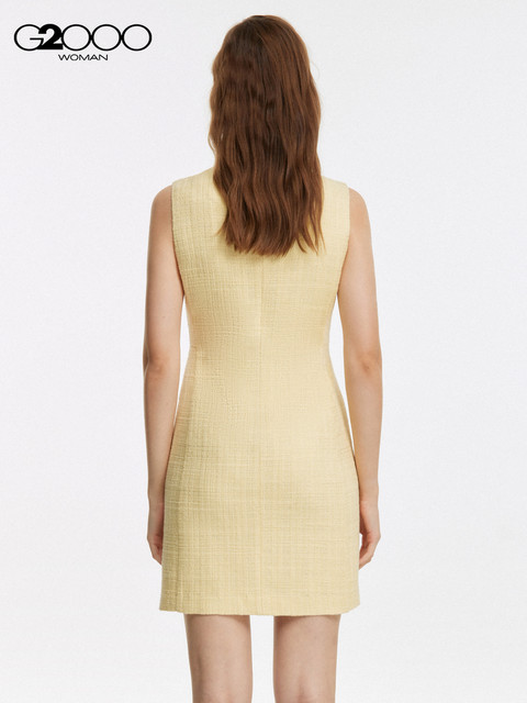 G2000 women's acrylic coarse flower woolen fabric Spring and summer ...