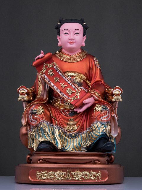 In the past, the Tai Sui idol resin is golden, the year of the year ...
