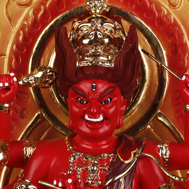 New 14-inch Aizen Mingwang statue, Aizen Mingwang Buddha statue ...