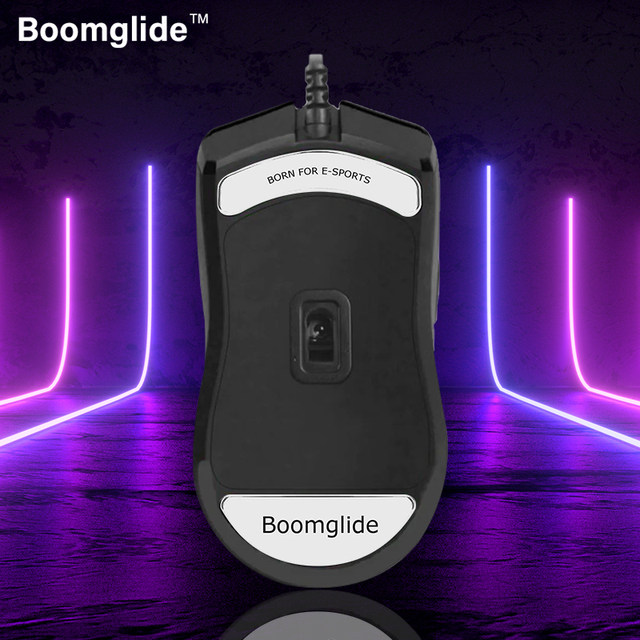 Booglide tempered glass mouse foot sticker is suitable for Razer viper mini