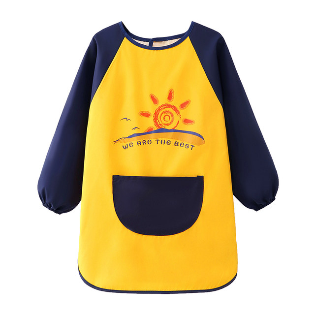 Children's pottery apron for primary school students to write and ...