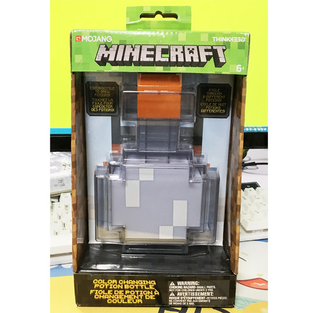 Minecraft game peripheral toys torch lamp color changing lamp potion ...