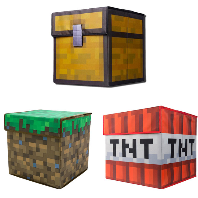My world of storage boxes, lawn treasure chest traps, TNT foldable ...
