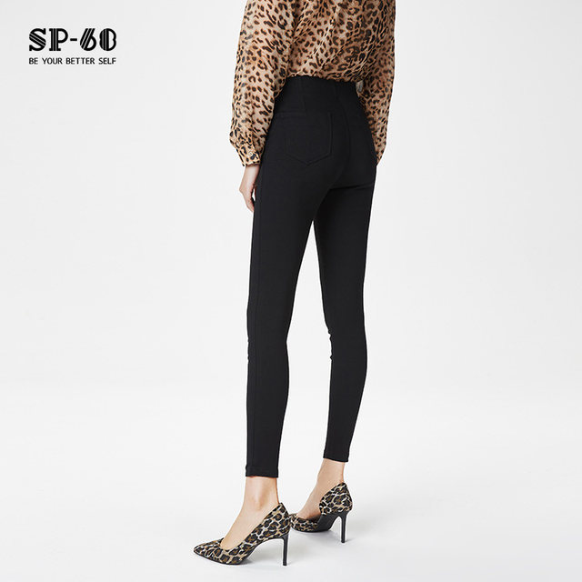 sp68 magic pants women's spring and autumn high-waisted Korean genuine ...