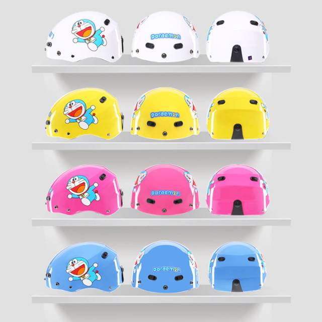 New national standard 3C certified Doraemon electric motorcycle helmet ...