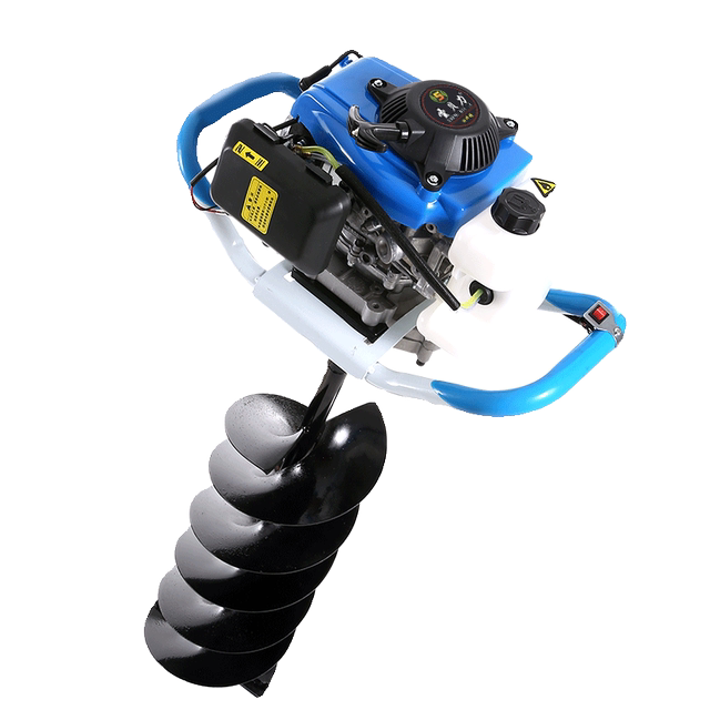 Drill digging machine gasoline high -power agricultural small drilling ...