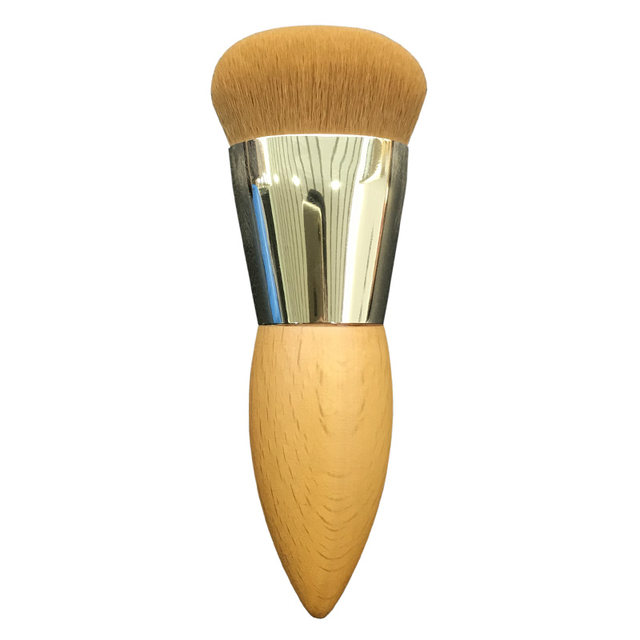 Brush with liquid foundation mushroom head makeup artifact foundation ...
