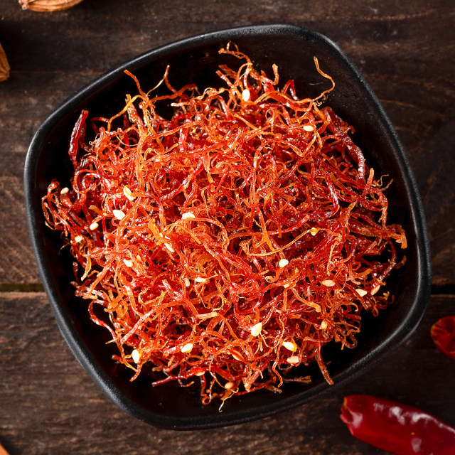 Siqixiang Dengying Beef Shredded Sichuan Daliangshan specialty casual snack spicy small package ...