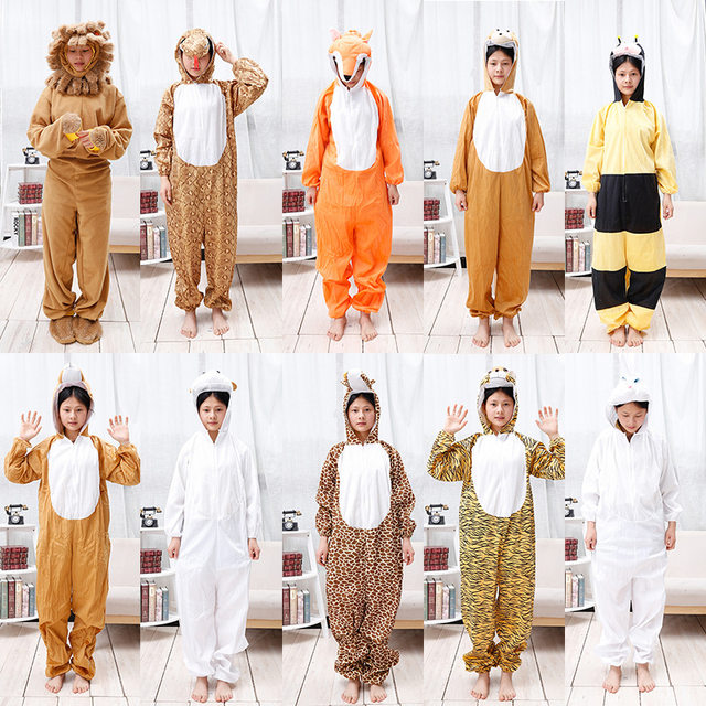 Adult animal performance costumes for middle school students cartoon ...