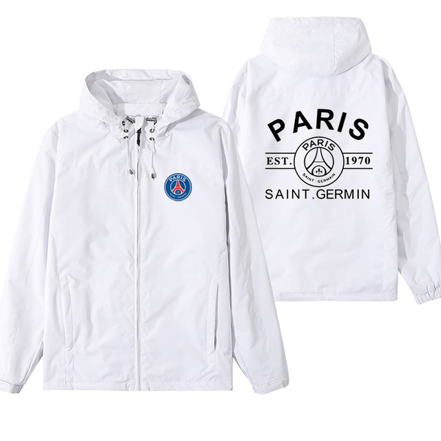 Paris Saint-Germain football fan uniform Neymar Mbappe men's hooded top ...