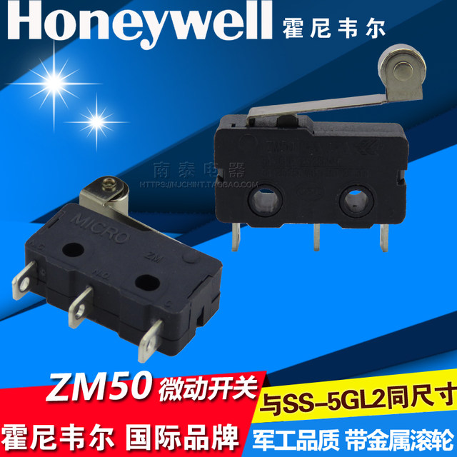 Honeywell Honeywell Micro Zm Micro Switch Zm50 Metal Roller (Ss-5Gl2)