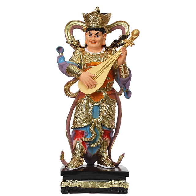 Factory direct resin four heavenly kings 19 inches 48 cm ancient color ...