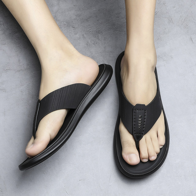 German Camel Dynamic Men's Sandals 2021 New Genuine Leather Flip-Flop ...