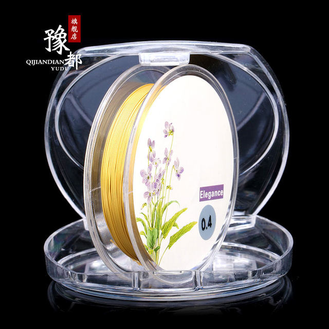 Heya Japanese steel wire gold wire soft wire pearl necklace necklace ...