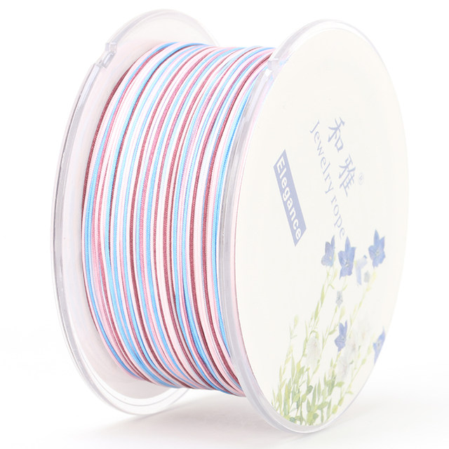 No. 72 jade thread colorful rope gradient color colorful No. 71 jade ...