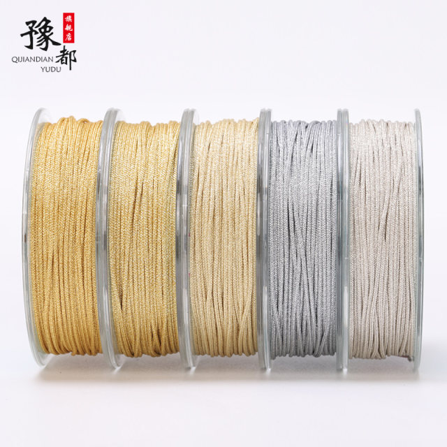 Gold Thread Dandelion Gold Thread Braided Thread Gold and Silver Thread ...