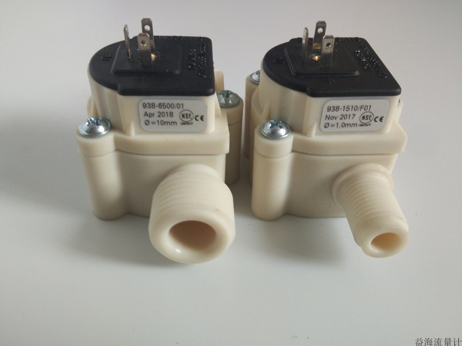 进口高精度digmesa微型液体流量计938塑料水流小流量水霍尔传感器