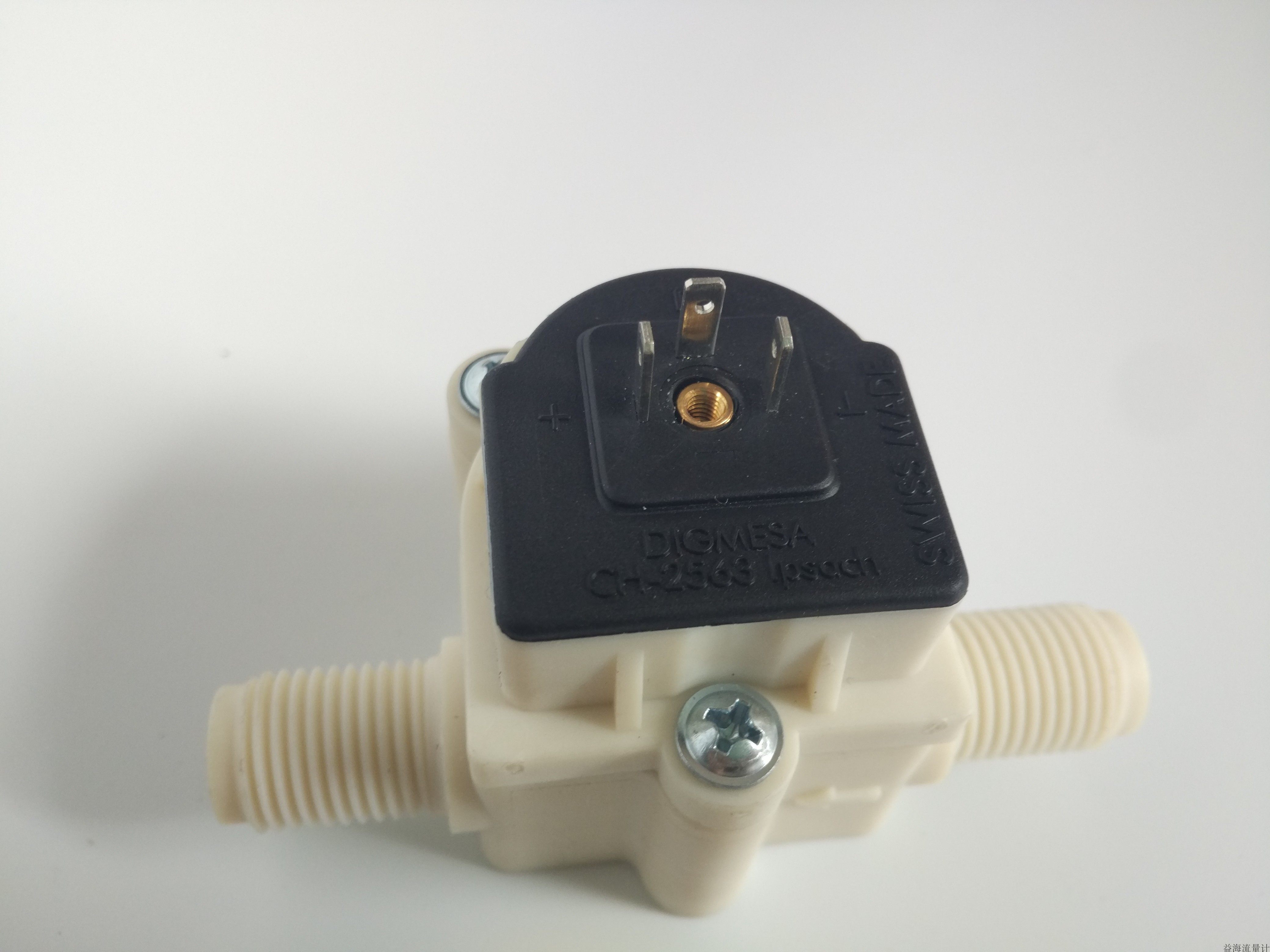Digmesa Micro Turbine Flow Meter - 0.04-10l/min, Plastic Water Flow Sensor