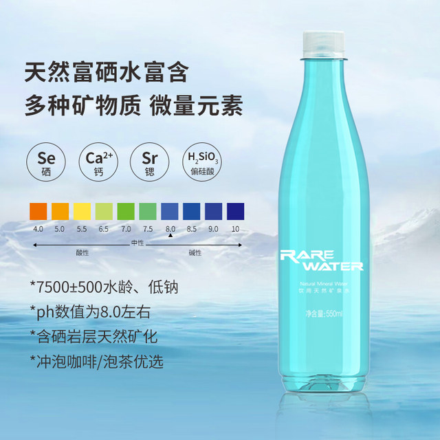 Hanshui Selenium Valley rarewater natural selenium-rich mineral water ...