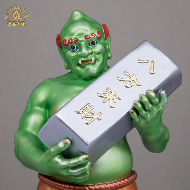 Five ghost statues, five nobles, new five spirits, Chinese style characters, fortune-making ...
