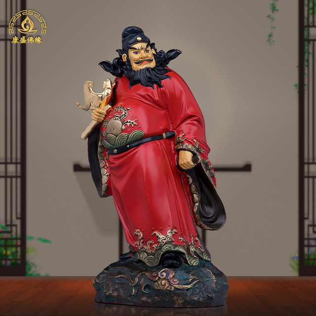 Zhong Kui Heavenly Master Statue Pure Bronze Zhong Kui Buddha Statue ...