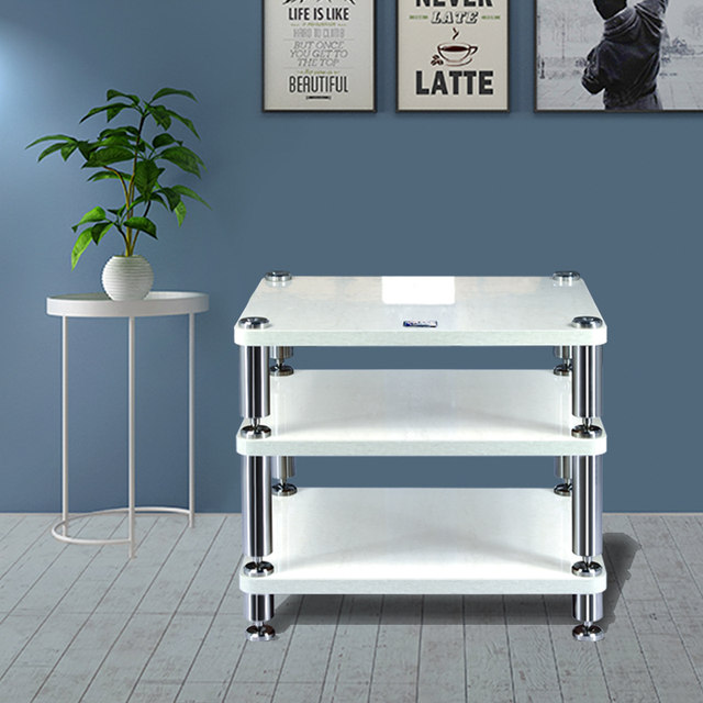 Solid wood solid column leg power amplifier rack speaker audio ...