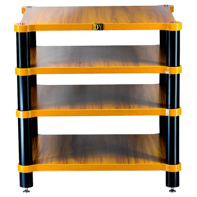 Dingyuan hifi solid wood power amplifier rack speaker bracket audio ...