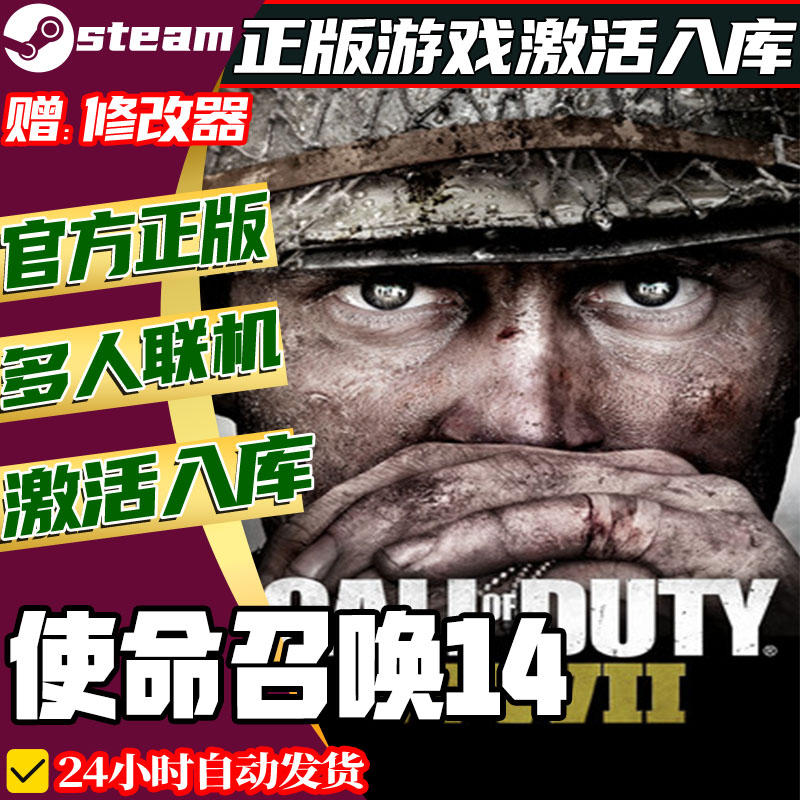 Steam正版使命召唤19/17/14激活码CDKEY国区全球区COD19现代战争2-淘宝网