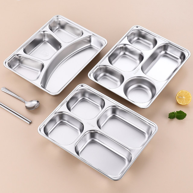 304 Stainless Steel Food Date Canteen Adult Fast Food Food Grade Food ...