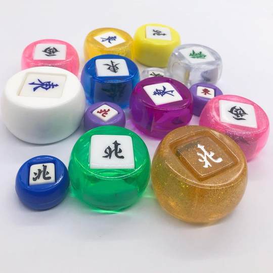 Mahjong Tile Wind Zhuang Qi Zhuang La Zhuang Set | Accessories Color ...