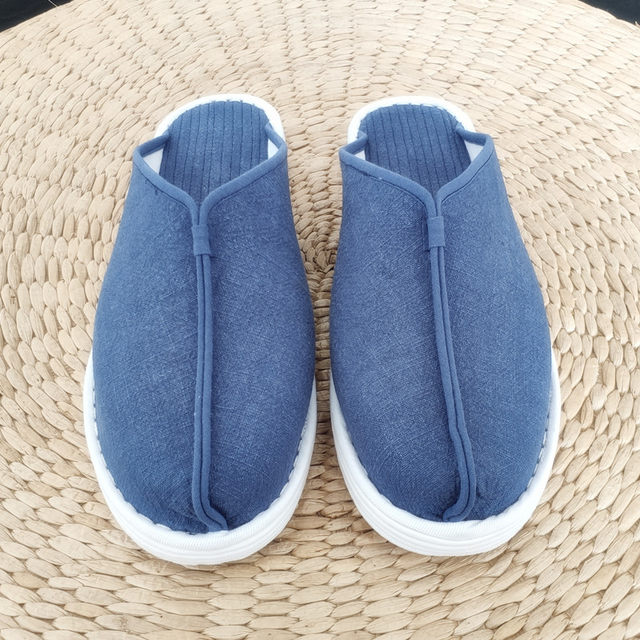 Old Beijing thousand-layer sole handmade Buddhist Zen cloth shoes ...