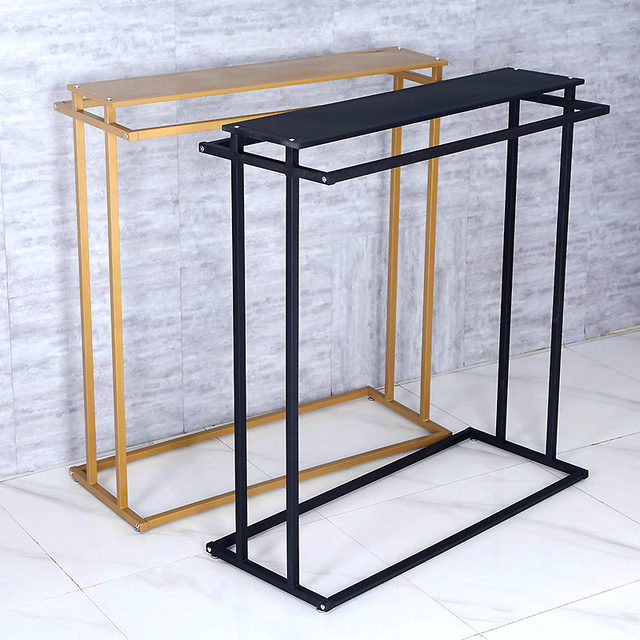 Iron retro clothing rack clothing store hanger display stand floor ...