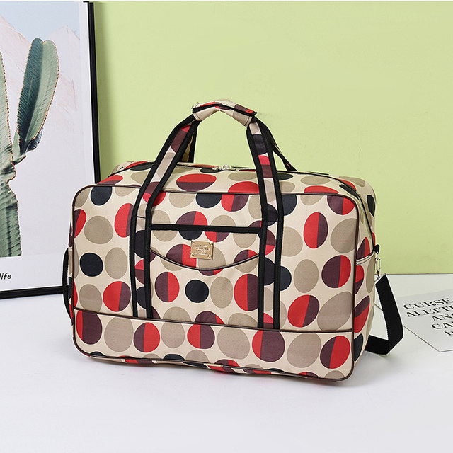 Large-capacity portable travel bag, lightweight waterproof Oxford cloth ...