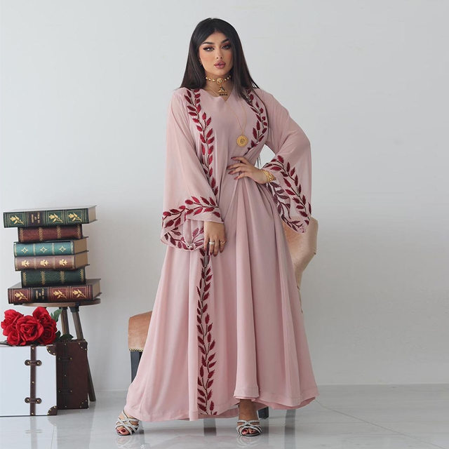 INS Wind Middle Eastern Middle East Fashion Street Summer Chiffon Long ...