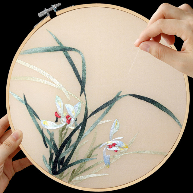 Suzhou embroidery diy kit for beginners hand embroidery self-embroidery ...