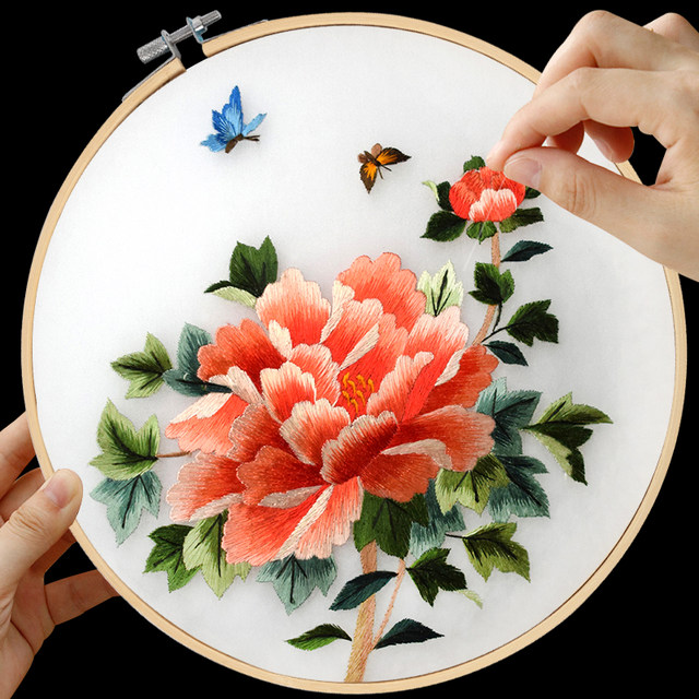 Suzhou embroidery diy kit for beginners hand embroidery self-embroidery ...