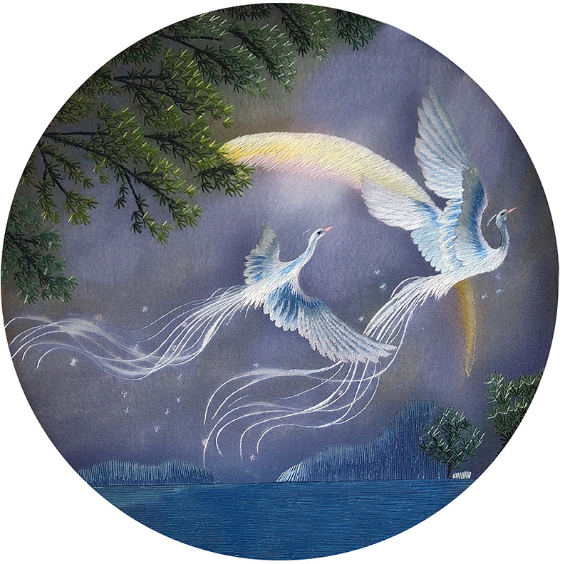 Su embroidery diy kit for beginners hand embroidery self-embroidery ...