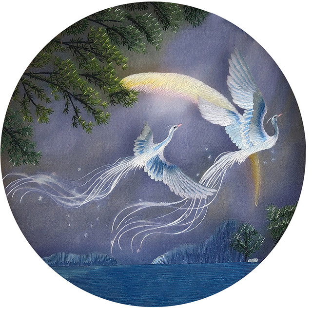 Su embroidery diy kit for beginners hand embroidery self-embroidery ...