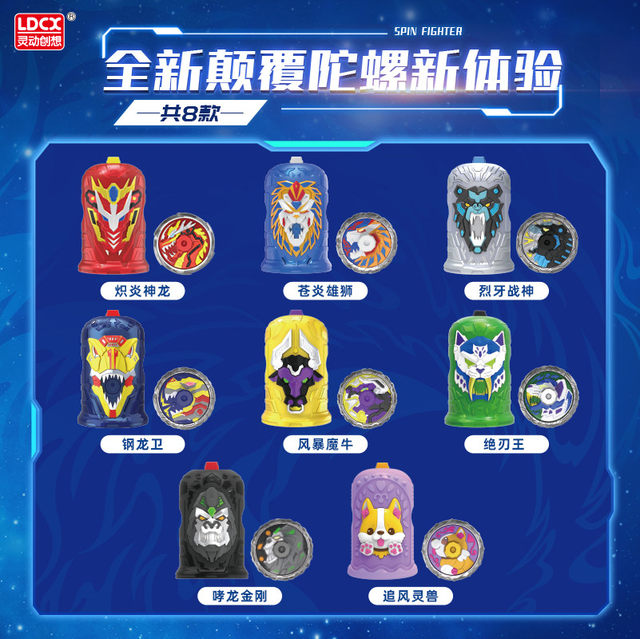 New Smart Magic Gyro 6th Generation New Fantasy Tuoluo Children's Hand ...