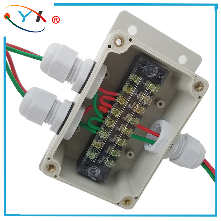 Waterproof Junction Box 100*68*50mm with Terminals for Outdoor Power Cable