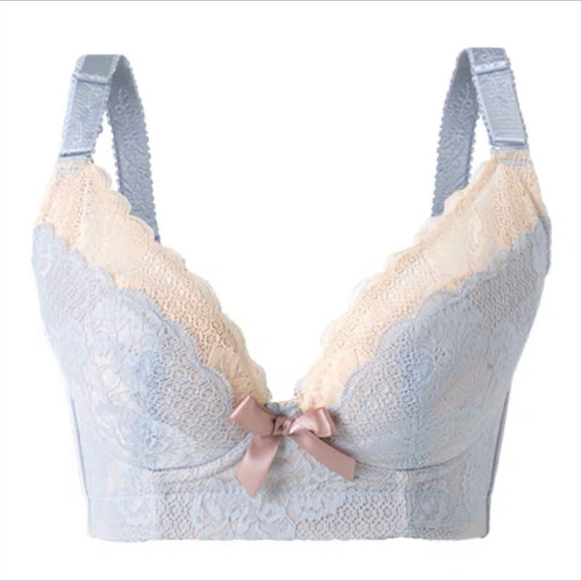 Ausman Adjustable Push-up Bra Side Collecting Secondary Breast Sponge ...