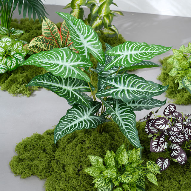 Simulation Green Plant Landscape Creation Combination Frequent Bionic ...