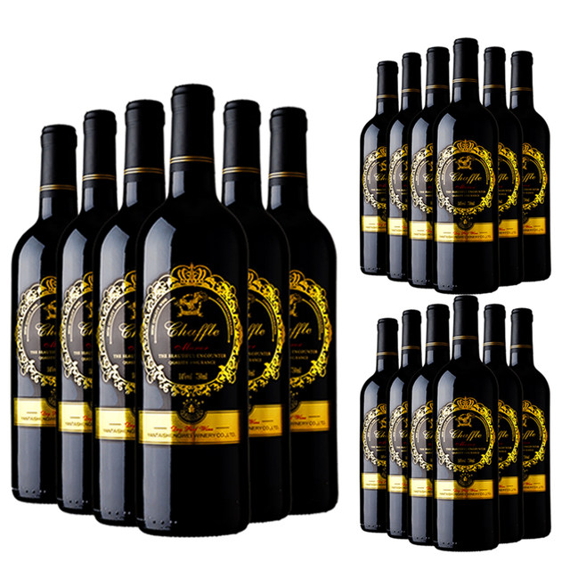 14% Zhefeier original wine imported dry red wine ktv bar red wine full box