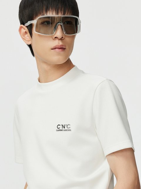 CNC men's clothing 24 Autumn New Moder Cloud Short -sleeved T -shirt ...